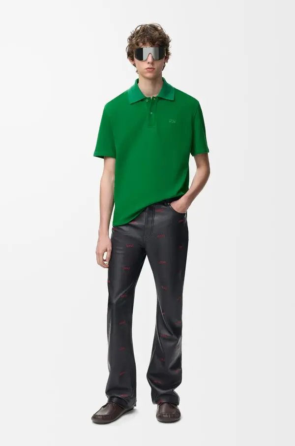 Loewe Polo In Cotton - Green