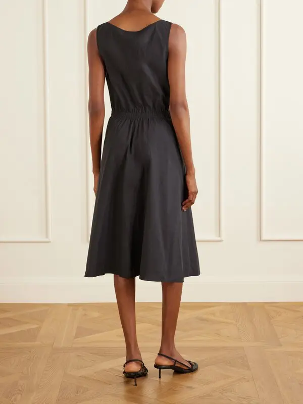 Matteau Organic Cotton-poplin Midi Dress