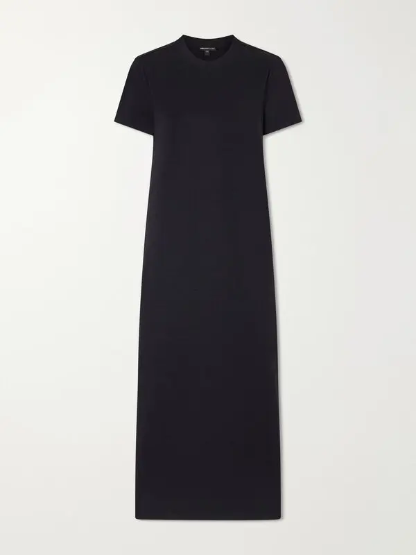 JAMES PERSE Cotton-blend Jersey T-shirt Maxi Dress