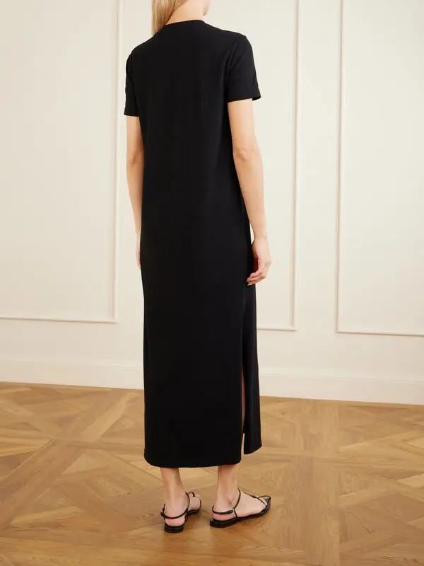 JAMES PERSE Cotton-blend Jersey T-shirt Maxi Dress