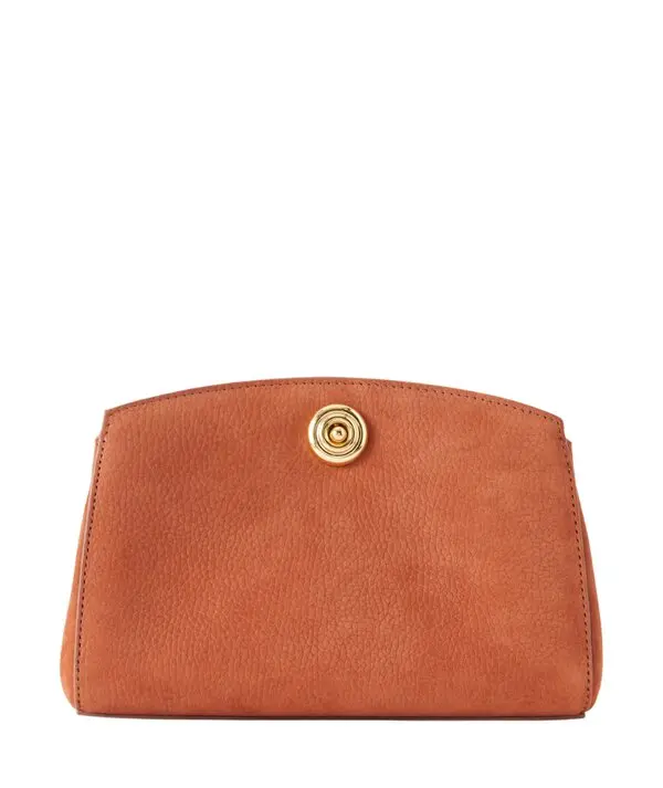 LIFFNER Pushlock Leather Clutch - Red