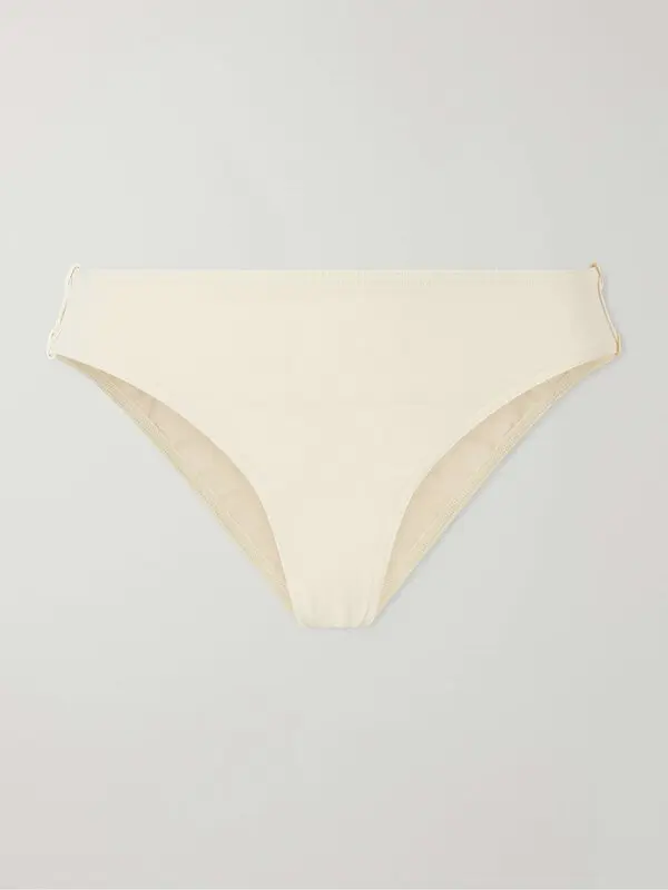 ERES Clap Embellished Bikini Briefs - Cream