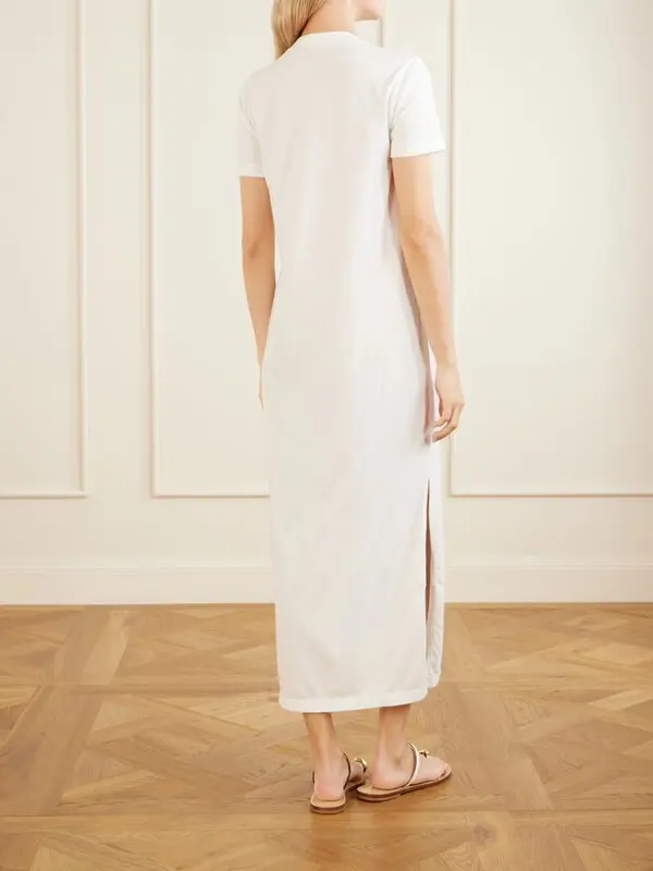 JAMES PERSE Cotton-blend Jersey Maxi Dress