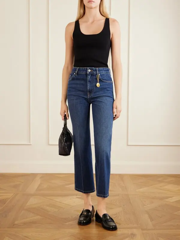 Stella McCartney Cropped Flared Jeans
