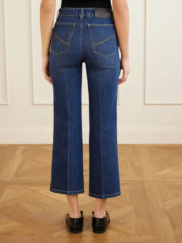 Stella McCartney Cropped Flared Jeans
