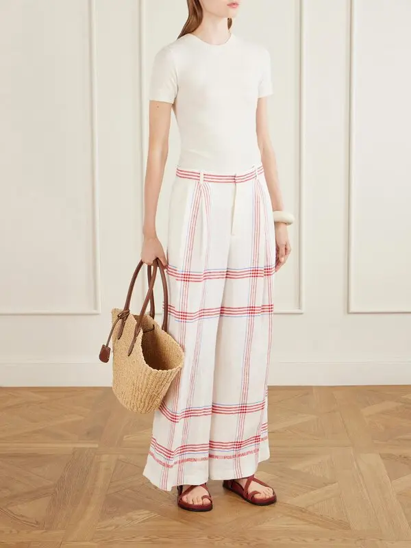 Polo Ralph Lauren Bellport Medium Raffia Tote - Neutrals