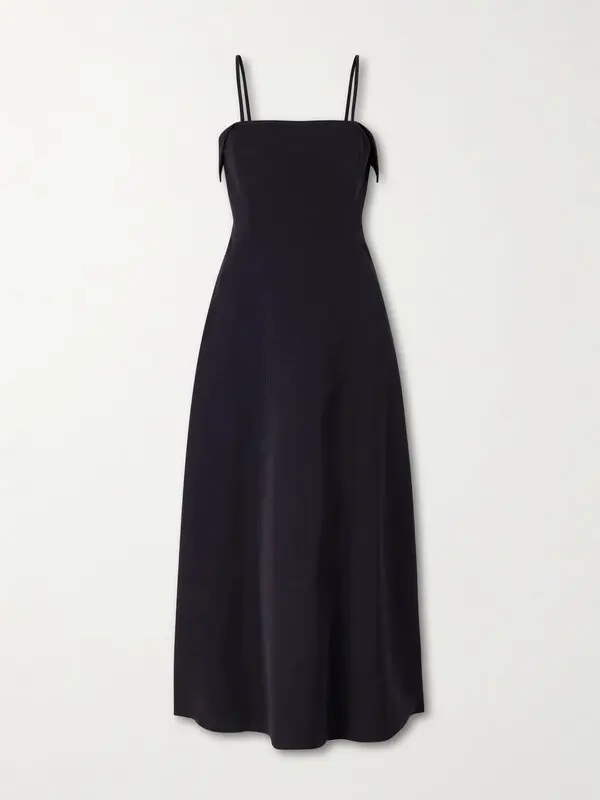 FFORME Neneh Cotton And Silk-blend Maxi Dress