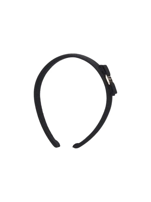 FERRAGAMO Vara Headband - Black
