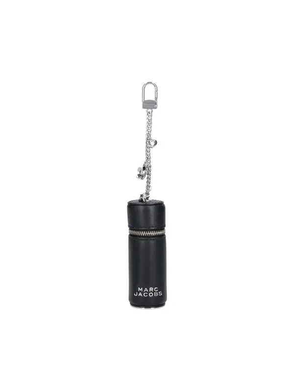 Marc Jacobs Keychain Charm "the Lipstick Case - Black