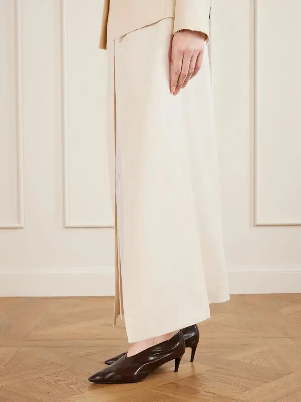 Khaite Miriam Leather Pumps - Brown