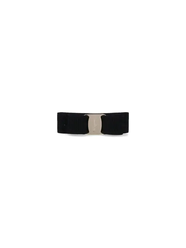 FERRAGAMO Clip "vara - Black