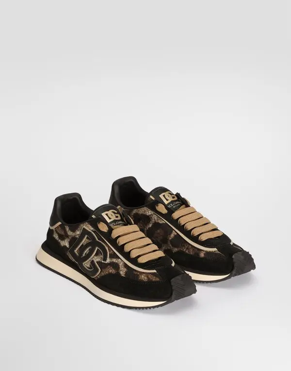 Dolce & Gabbana Leo- Fabric Sneakers