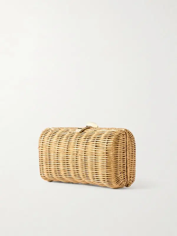 Judith Leiber Poppy Basket Clutch