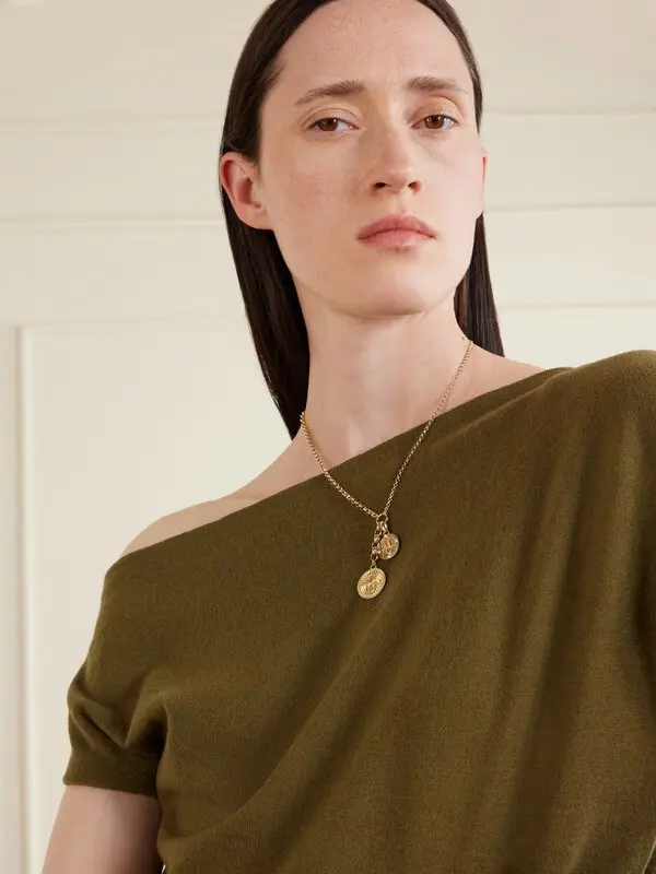 FOUNDRAE Karma + Infinite Gratitude Diamond Necklace
