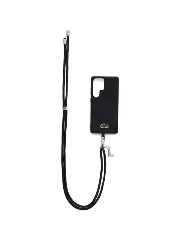 Lacoste Logo-appliqué Samsung Galaxy S25 Ultra Phone Case - Black
