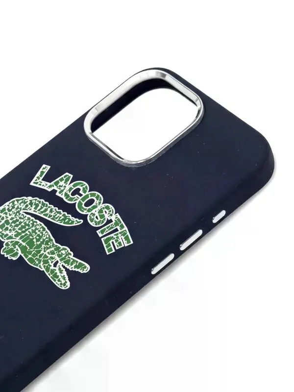 Lacoste Logo Phone Case - Blue