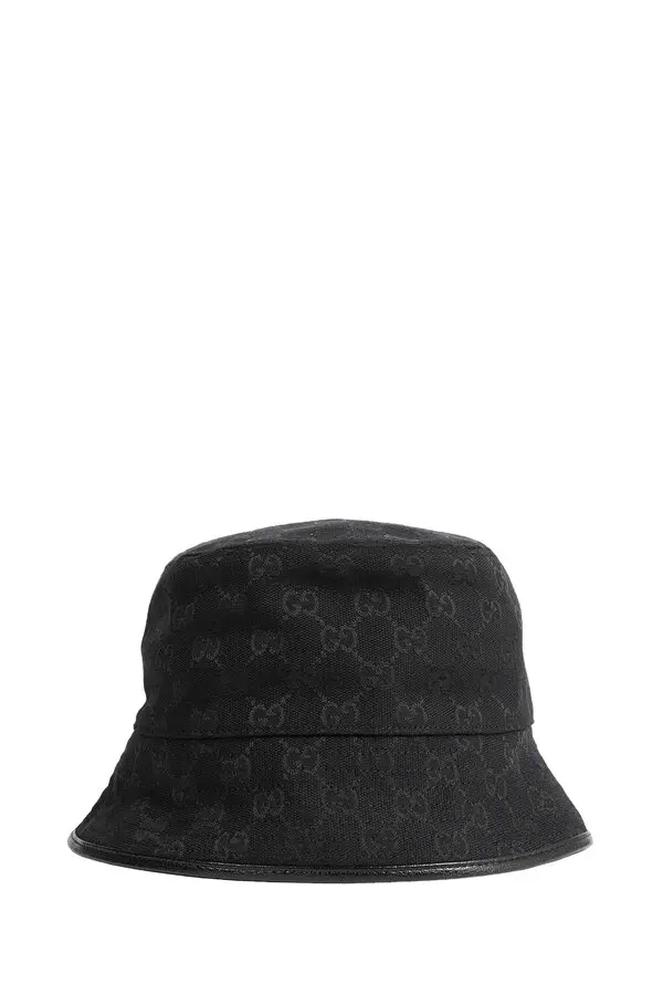 Gucci Canvas Bucket Hat - Black
