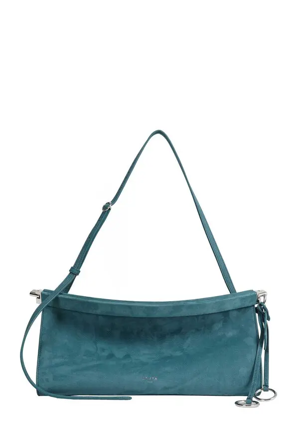 Alaïa Le Click East West Shoulder Bag - Green