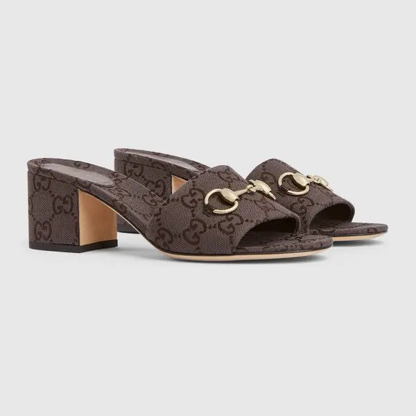 Gucci Slide Sandal With Horsebit Detail