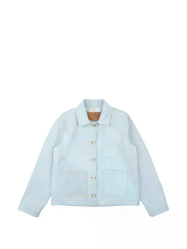 Naked & Famous Denim Gracie Patch-pocket Denim Jacket