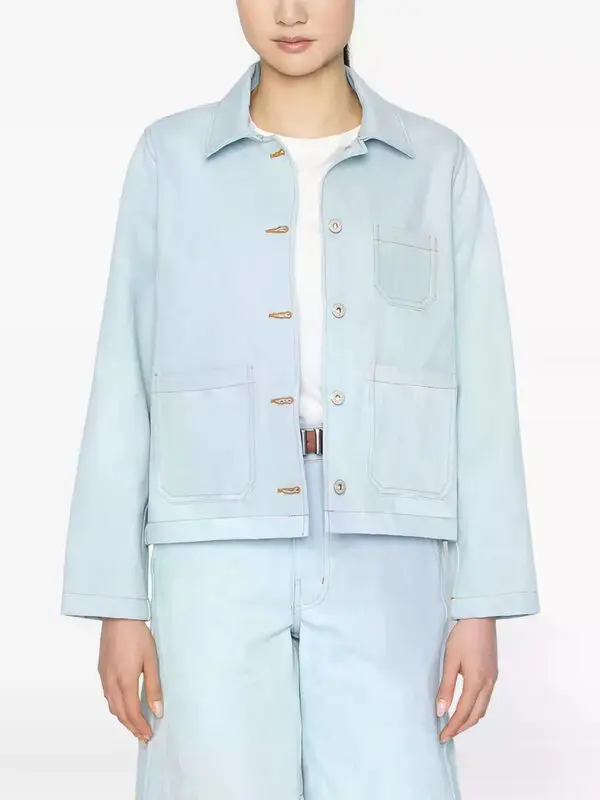 Naked & Famous Denim Gracie Patch-pocket Denim Jacket