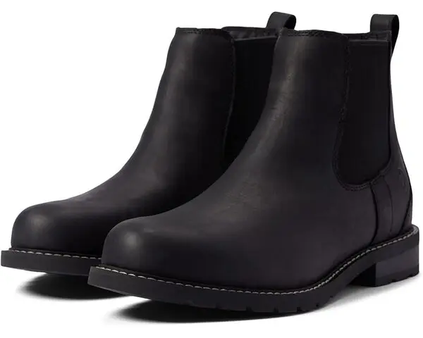 Ariat Wexford Waterproof Leather Chelsea Boots - Black
