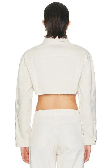 Miu Miu Cropped Denim Jacket