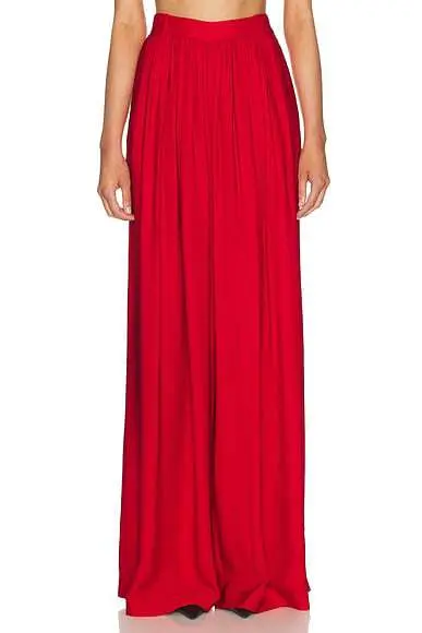 Ralph Lauren Vannesa Pleated Full Length Pant