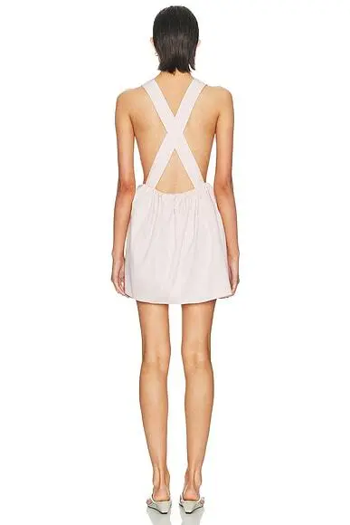 Miu Miu Popeline Pinafore Dress