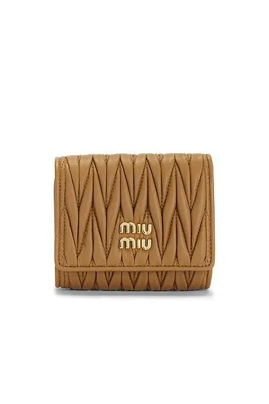 Miu Miu Wallet - Caramel