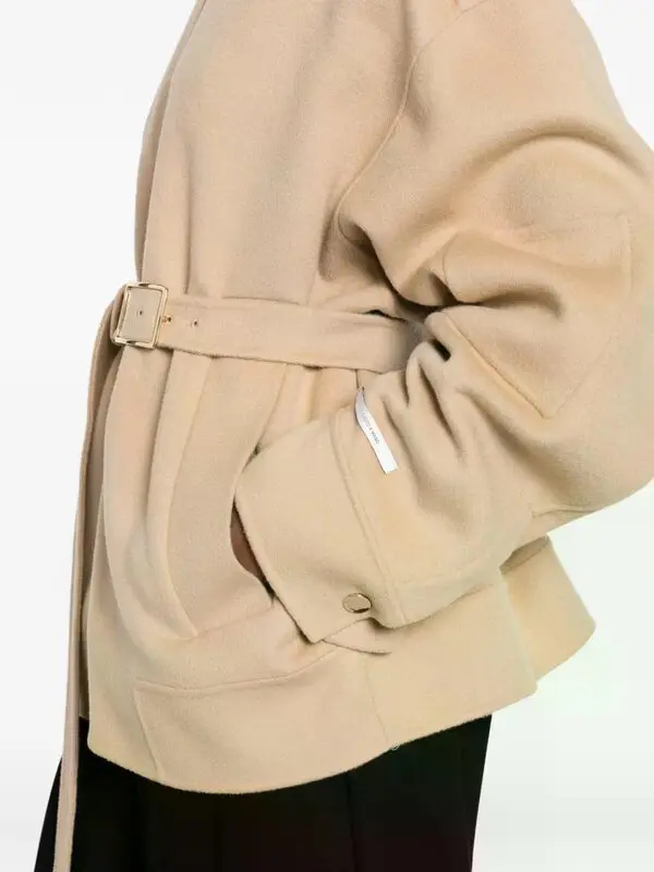 Sportmax Agora Belted Zip-up Jacket