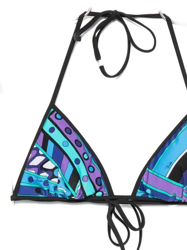 Emilio Pucci Printed Bikini Top