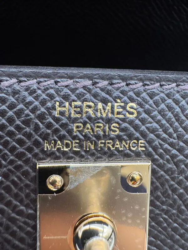 Hermès Kelly Bag In Epsom Leather With Permabrass Hardware