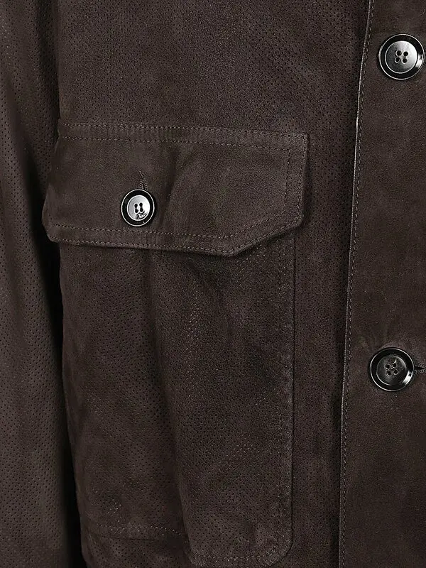 Brioni Suede Leather Jacket