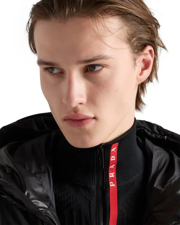 Prada Technical Knit Turtleneck