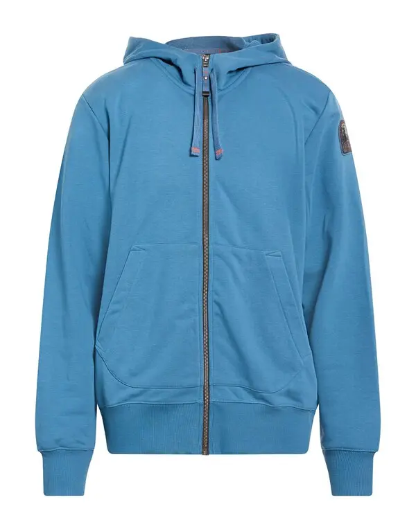 PARAJUMPERS Cotton & Polyester French Terry Zip-up Hoodie