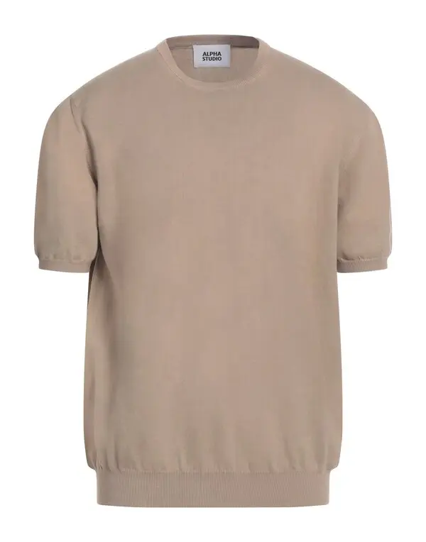 Alpha Studio Knitted Cotton Sweater