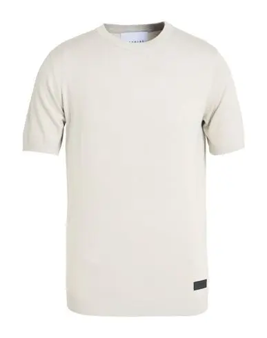 RICHMOND X Light Crewneck Short Sleeve Sweater - Grey