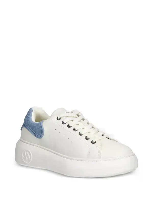 Armani Exchange Logo-print Platform Sneakers