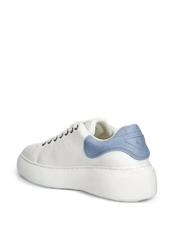 Armani Exchange Logo-print Platform Sneakers