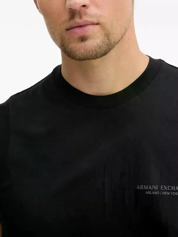 Armani Exchange Logo Print Sleeveless T-shirt
