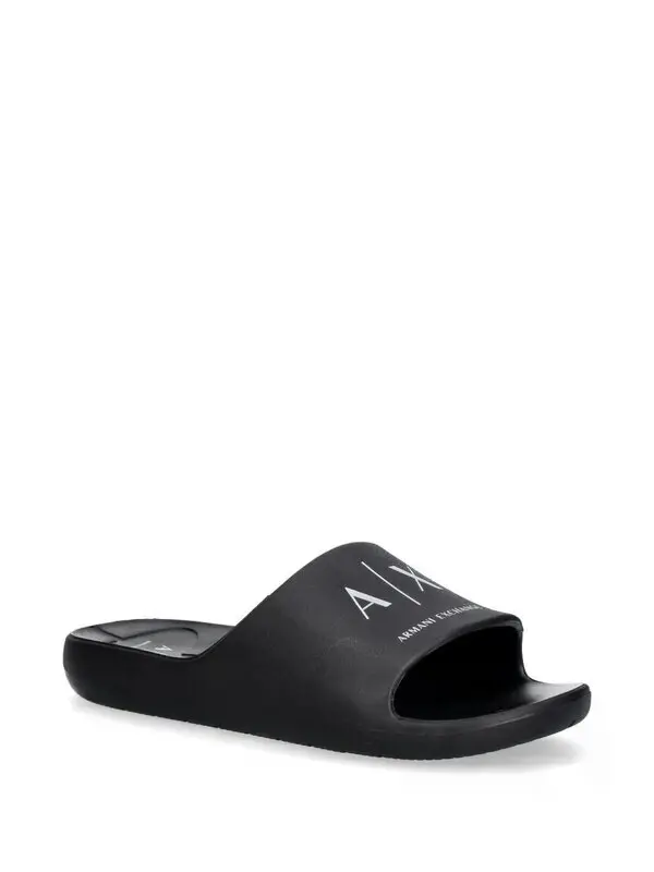 Armani Exchange Logo Print Slides