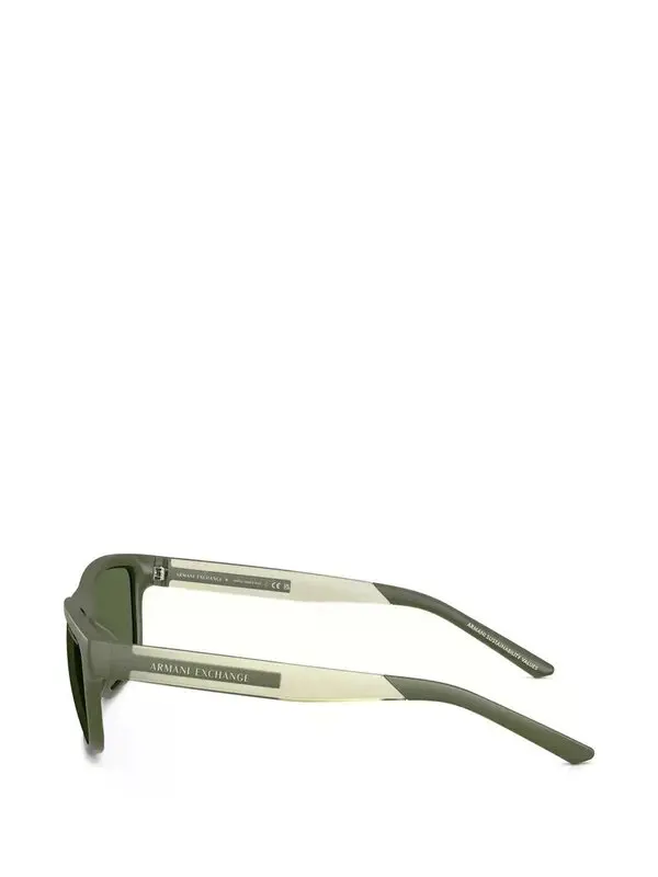 Armani Exchange Rectangle Frame Sunglasses