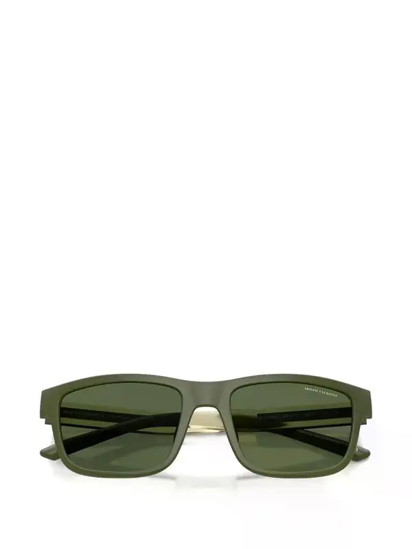 Armani Exchange Rectangle Frame Sunglasses