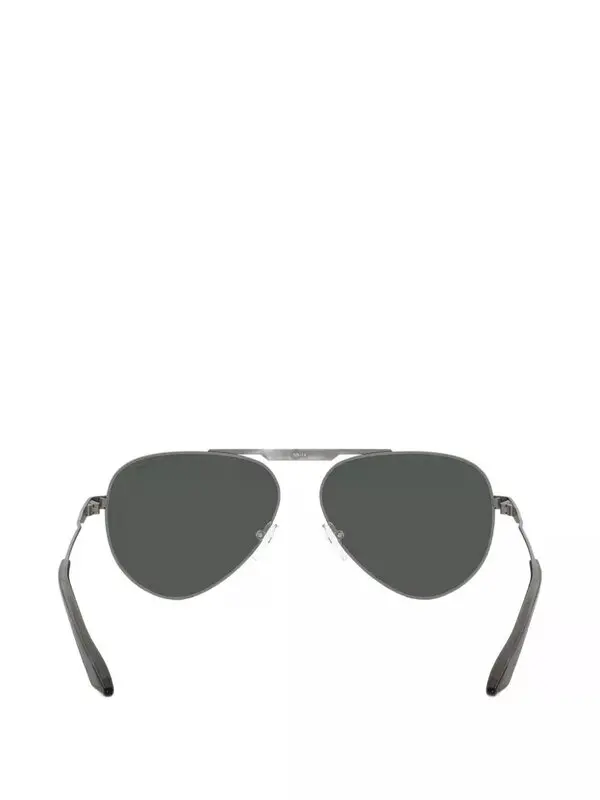 Armani Exchange Double Bridge Pilot Sunglasses
