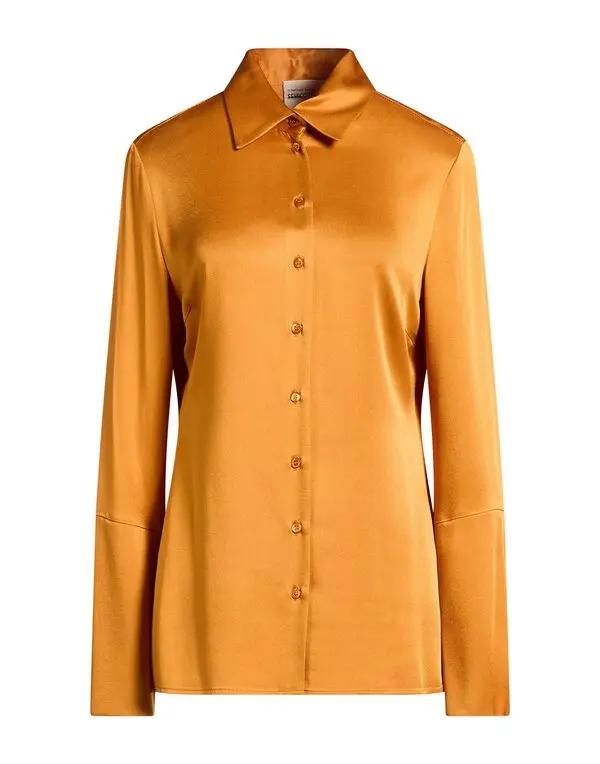 SEMICOUTURE Acetate & Viscose Satin Shirt