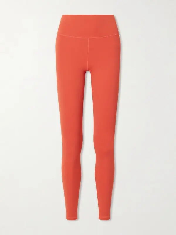 Varley Always High Rise Stretch Recycled Leggings - Red