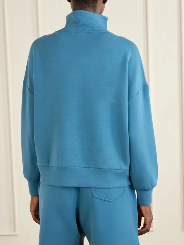 Varley Hawley Half-zip Sweatshirt - Blue