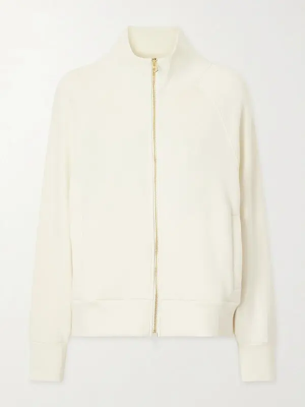 Varley Tyde Doublesoft Jersey Sweatshirt - Neutrals