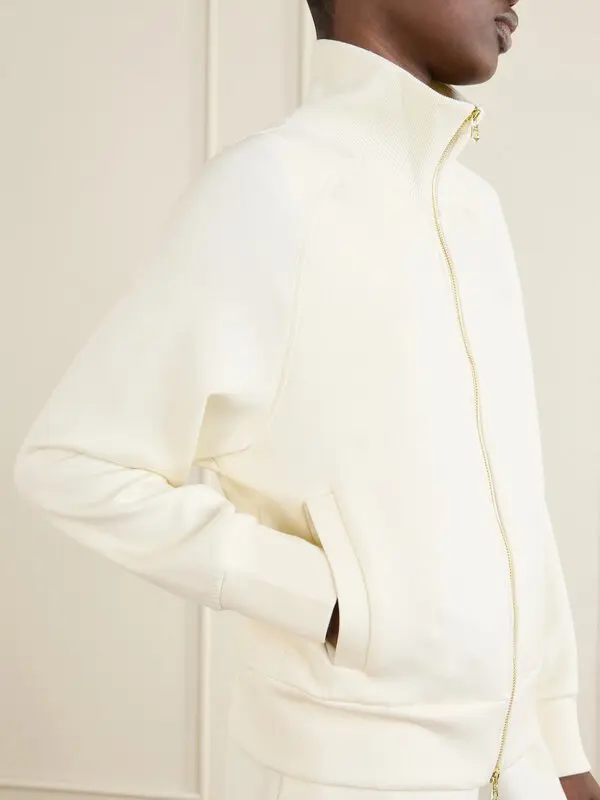 Varley Tyde Doublesoft Jersey Sweatshirt - Neutrals